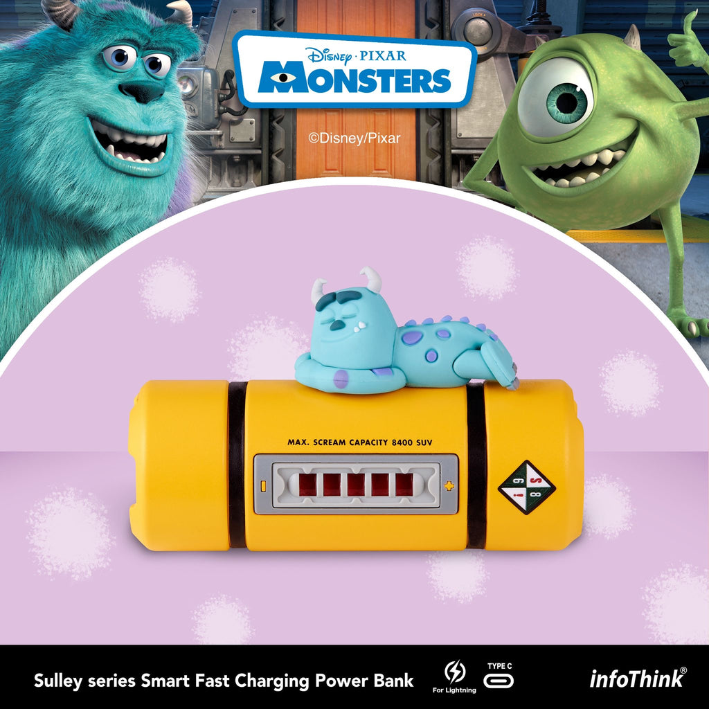 Infothink 怪獸大學能量瓶行動電源Monster Charge – Fun Key Market